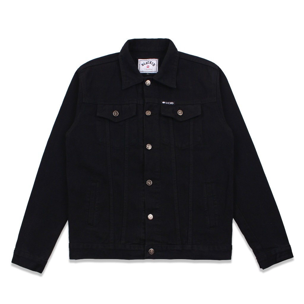 Jual Black ID - Jacket Denim Black Id | Black Elric | Shopee Indonesia