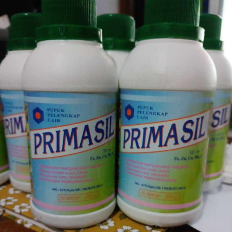Jual pupuk pelengkap cair PRIMASIL ISI 200 CC | Shopee Indonesia