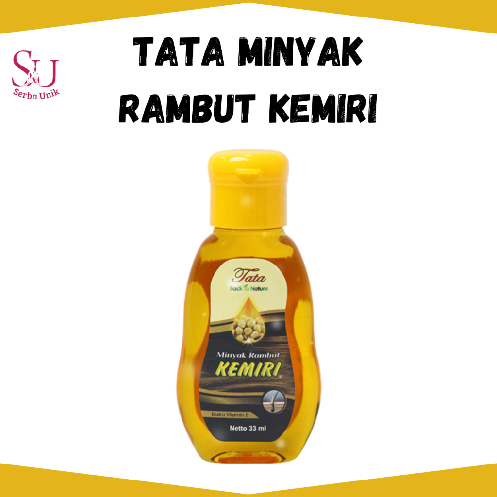 Jual Tata Minyak Rambut Kemiri 33ml | Shopee Indonesia