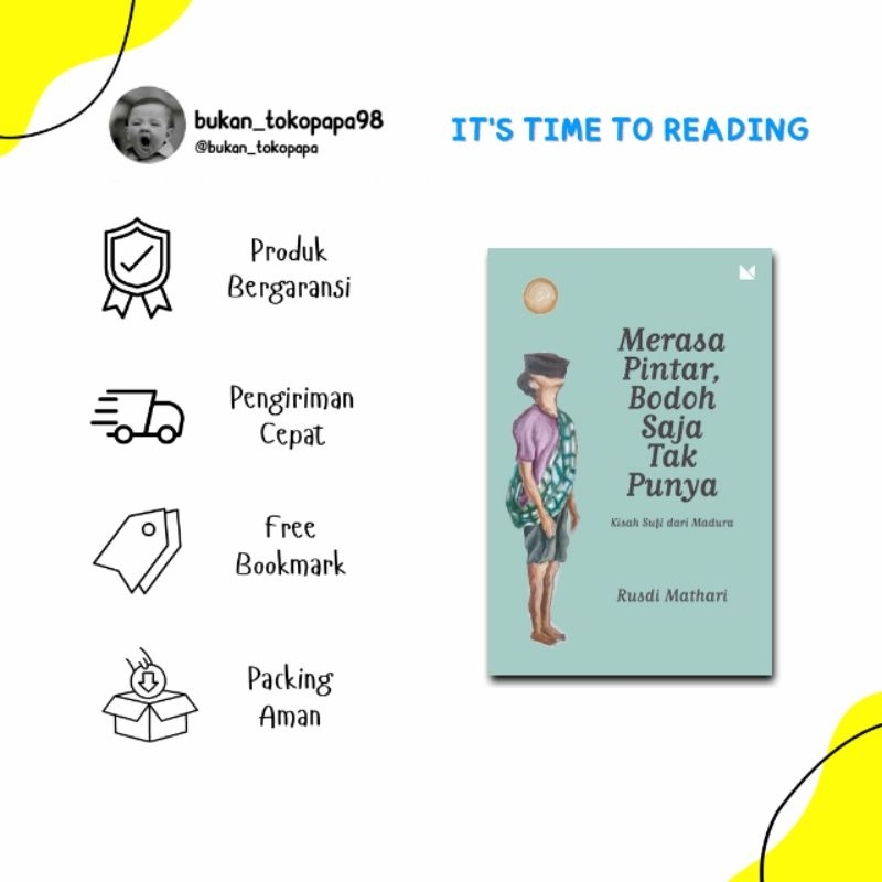 Jual Merasa Pintar, Bodoh Saja Tak Punya - Rusdi Mathari | Shopee Indonesia