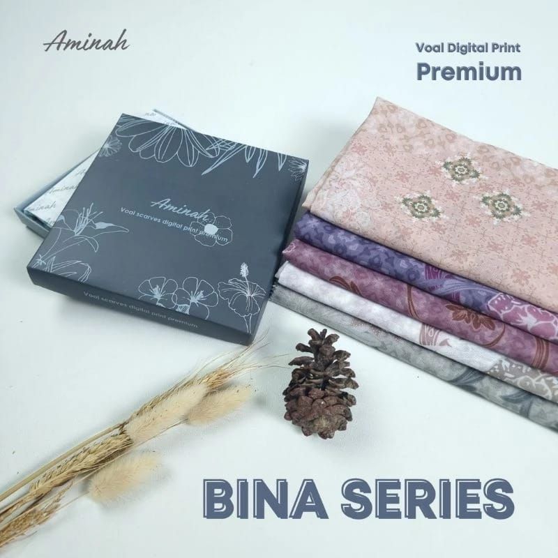 Jual HidayahStore- BINA SERIES HIJAB/KERUDUNG TERBARU MOTIF SUBLIM ...