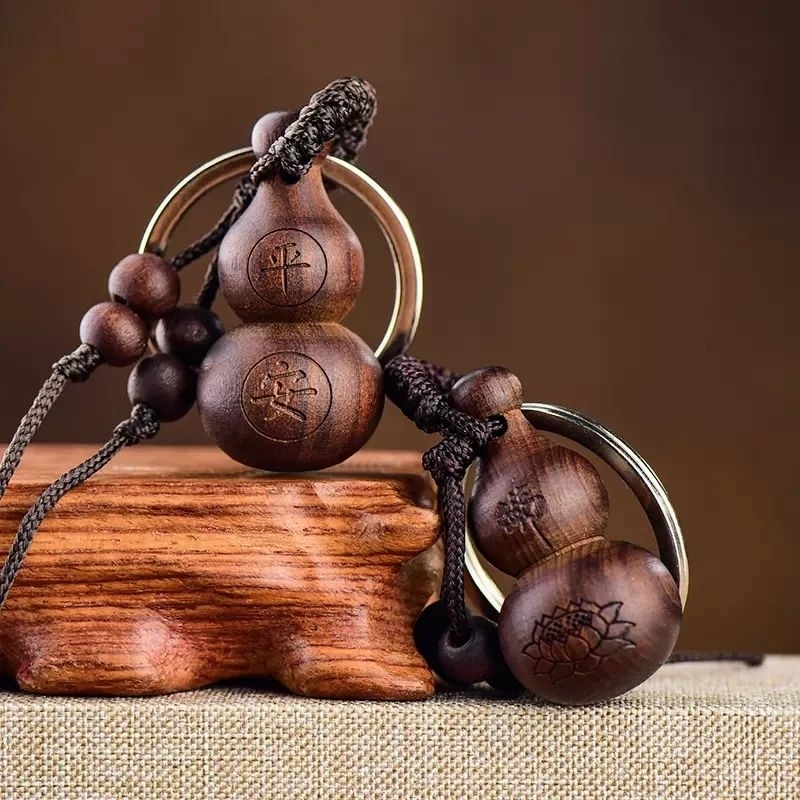 Jual Gantungan Kunci Kayu Botol Labu Mini/Gantungan Kunci Botol Labu ...
