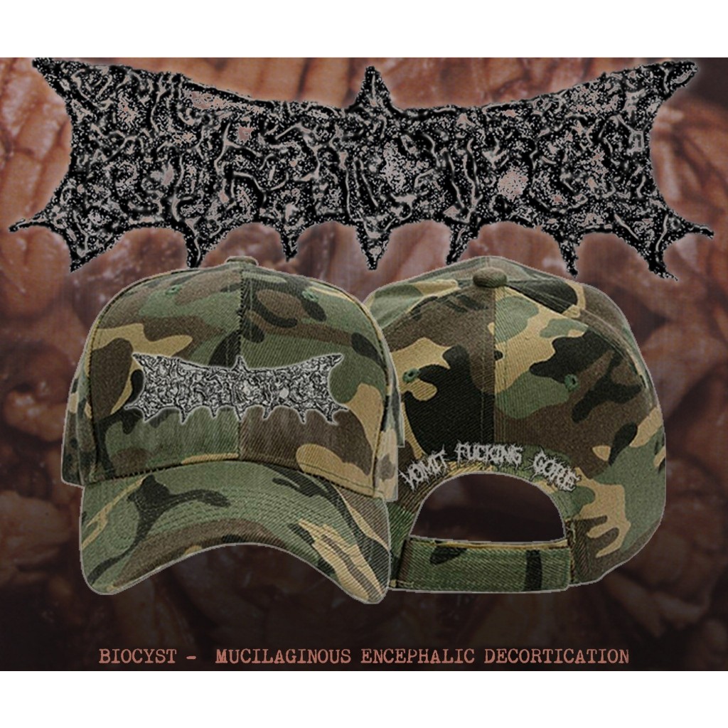 Jual ORIGINAL BASEBALL CAP Biocyst – Vomit Fucking Gore (army versions ...
