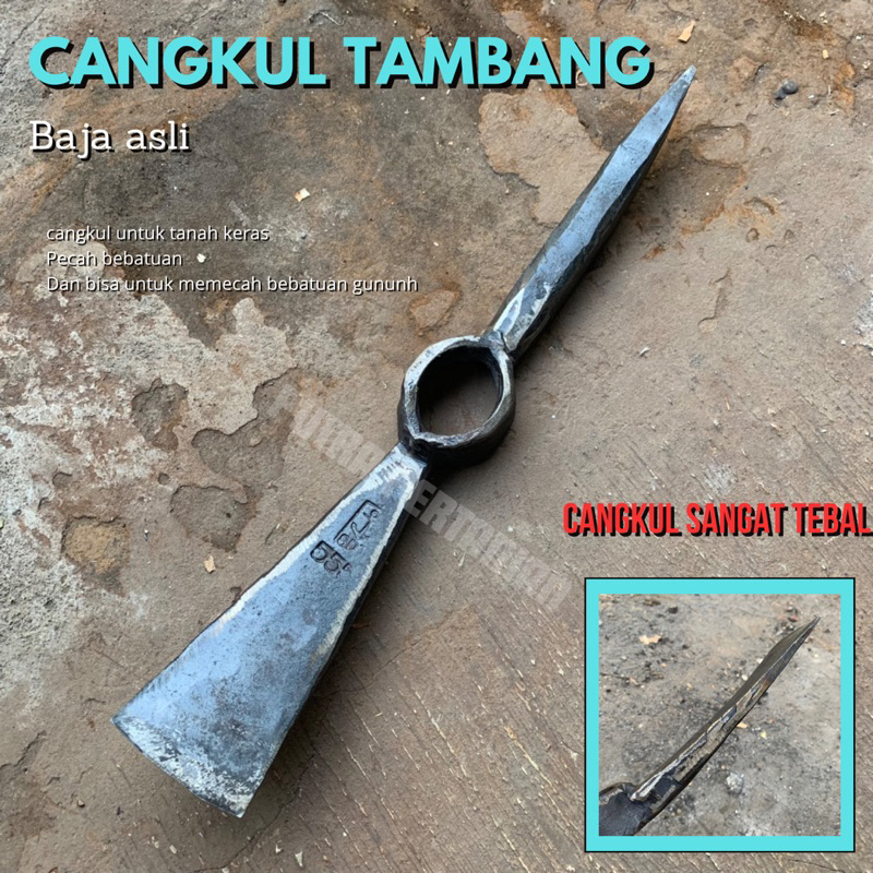 Jual Ganco Blencong Baja Asli Tebal - Ganco Pemecah Batu Pertambangan ...