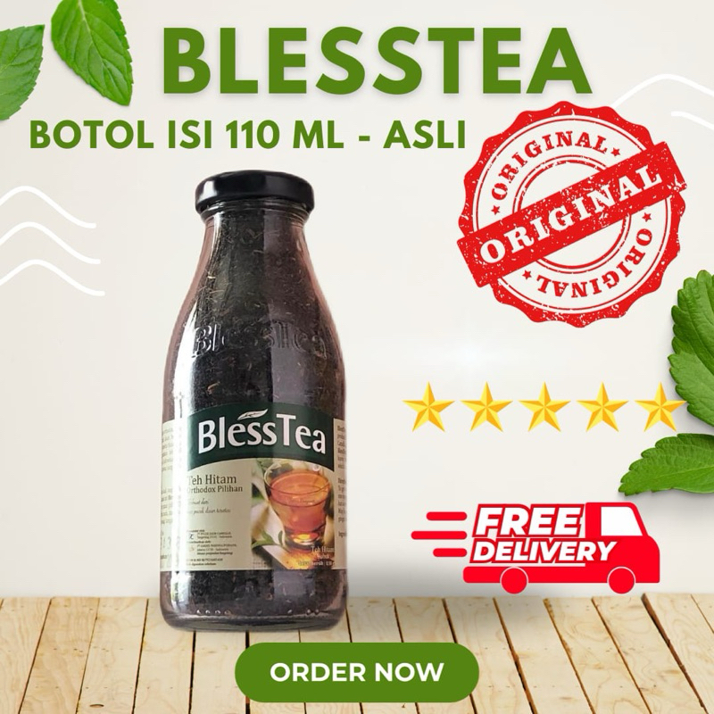 Jual BLESSTEA ASLI TUTUP BOTOL HITAM | Shopee Indonesia