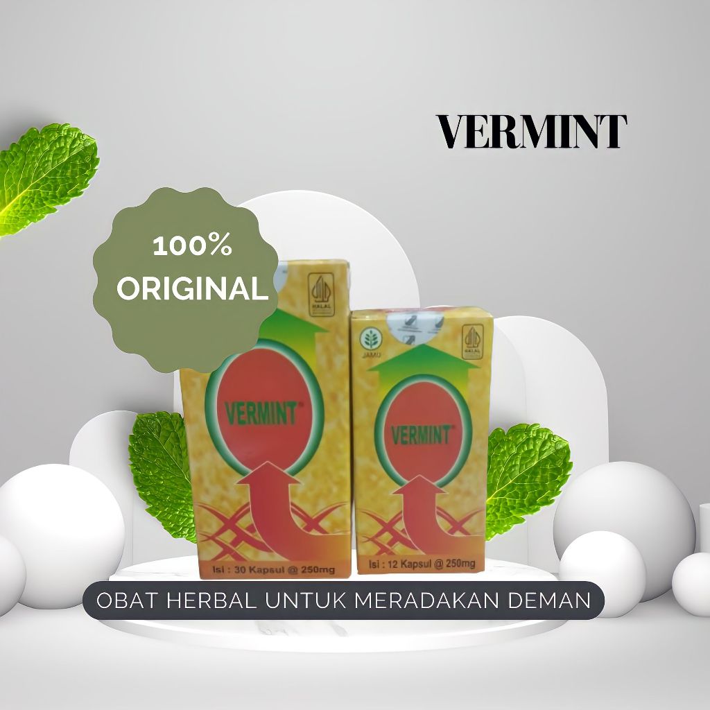 Jual VERMINT 30/12 KAPSUL-Solusi Ampuh Untuk Cacingan(100%ORIGINAL ...