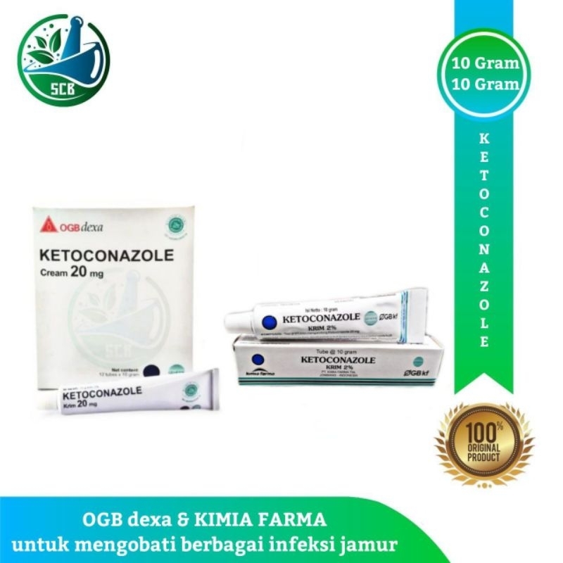 Jual Ketoconazole Cream 10gr Ketoconazole Ogb Dexa And Ketoconazole Kimia Farma Salep Gatal