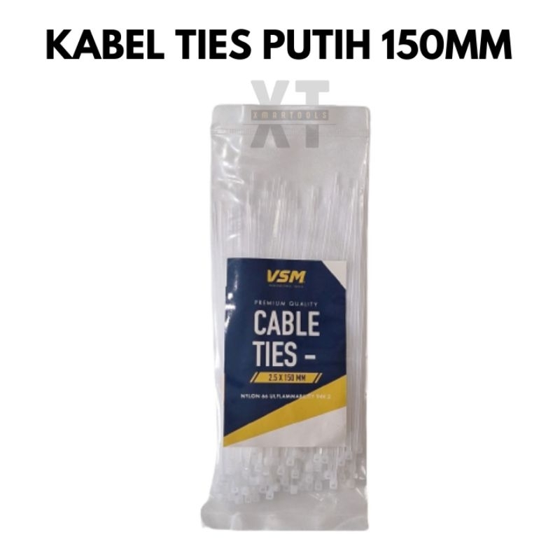 Jual Kabel ties / Cable ties 100mm 150mm 200mm 250mm 300mm / Kabel tis ...