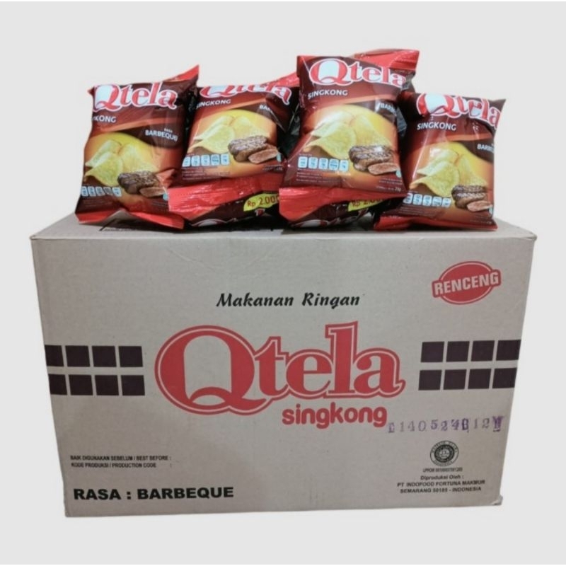 Jual Qtela Singkong 23 gr 1 Dus isi 60 | Shopee Indonesia