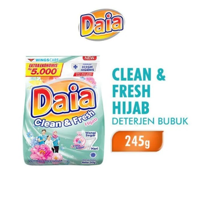 Jual Daia Clean&Fresh Hijab 245 gram | Shopee Indonesia