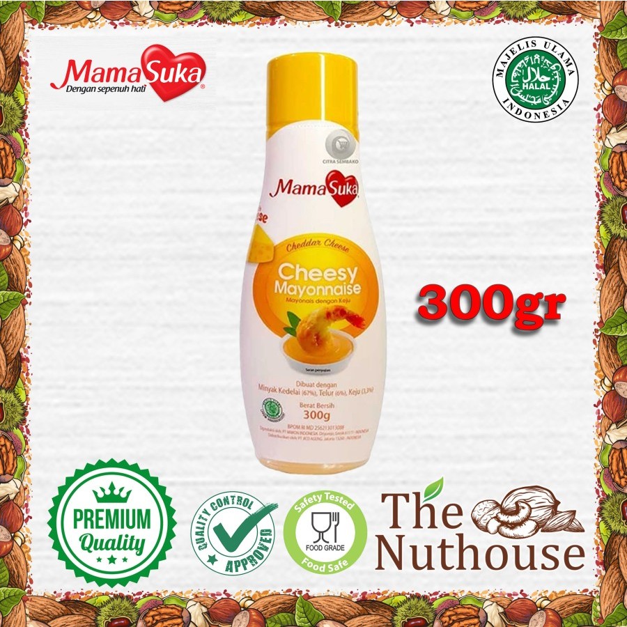 Jual MamaSuka BOTOL Cheesy Mayonnaise Salad Dressing / Mayonais Saus ...