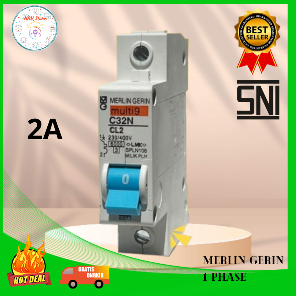 Jual MCB MERLIN GERIN BIRU 2A 4A 6A 10A 16A 20A 32A 40A 63A MULTI9 2 4 6 10 16 40 | Shopee Indonesia