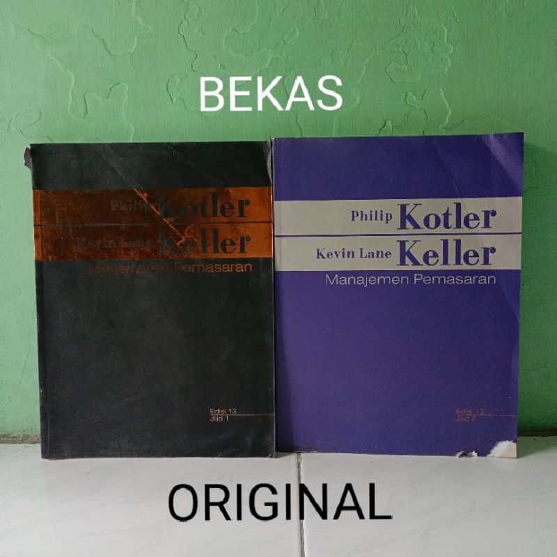 Jual Buku Manajemen Pemasaran Philip Kotler dan Kevin Lane Keller Edisi 13 Tigabelas Jilid 1 ...