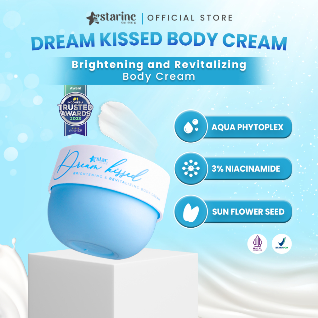 Jual Brightening Skin Nutrition Body Cream Dream Kissed Ultimate ...