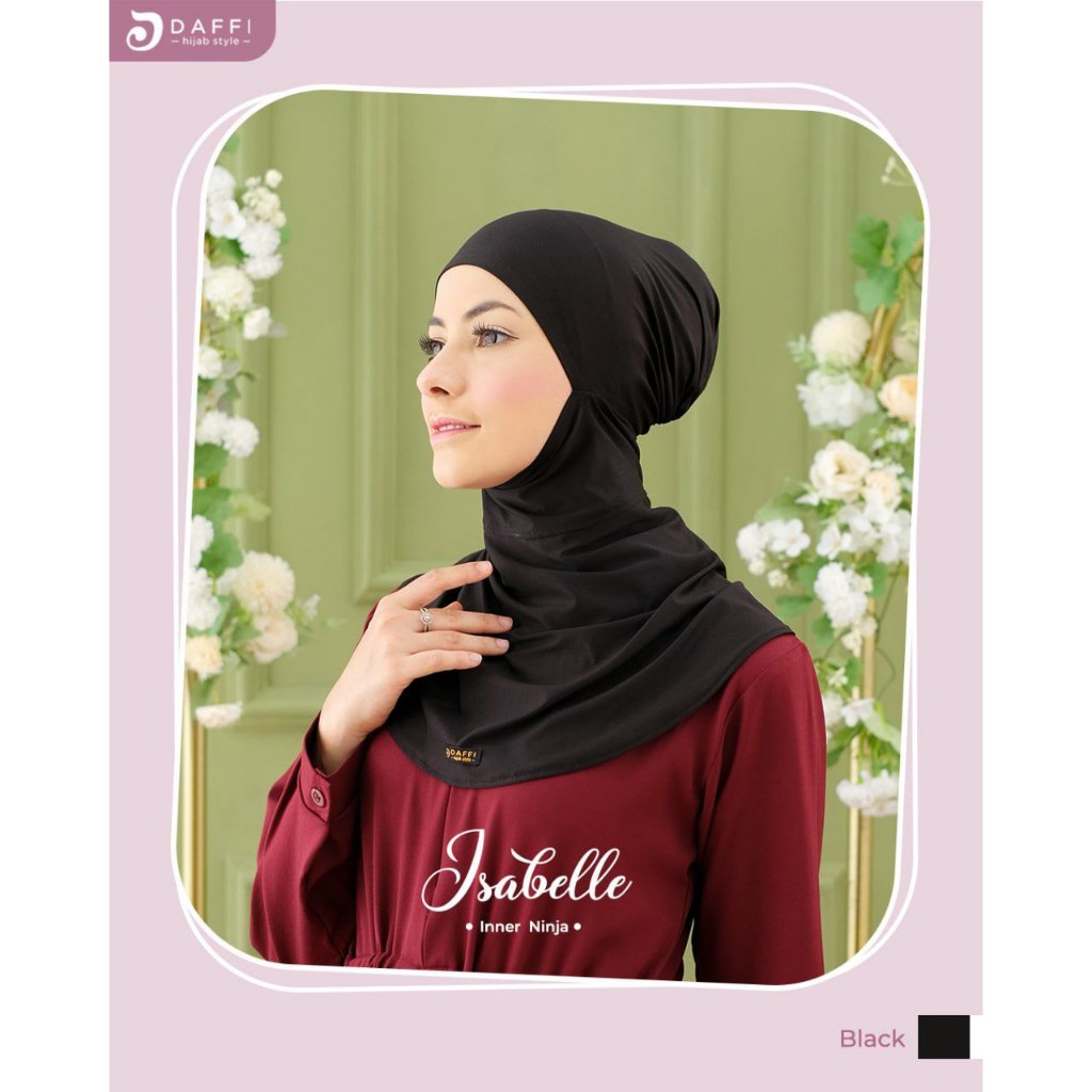 Jual Daffi Hijab Inner Isabelle Inner Ninja Jersey Spandex Aksen Ziiper ...
