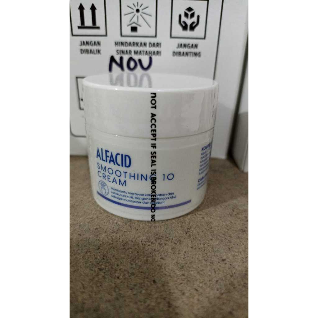 Jual ALFACID SMOOTHING CREAM 12,5 GR (UKURAN BESAR) cream pengencang ...