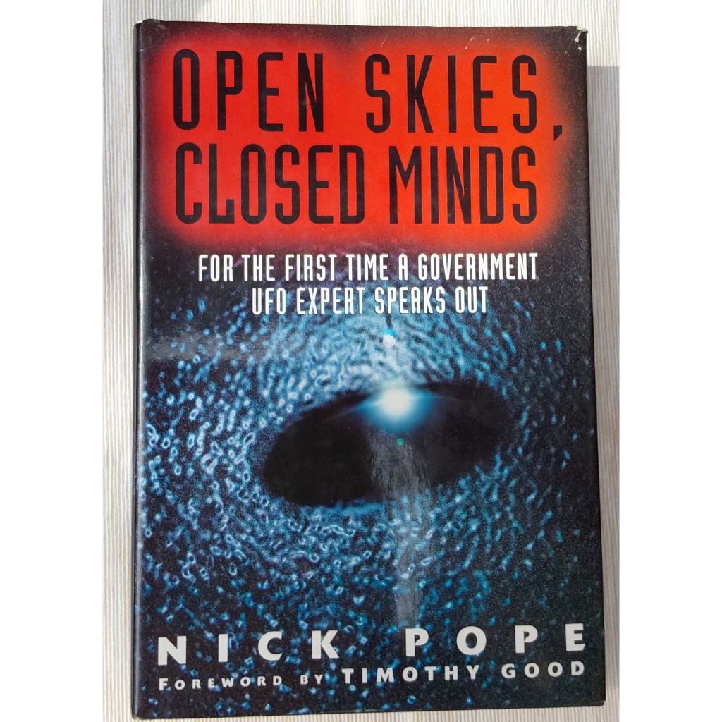 Jual RARE 1ST Edition UFOs/ALIENS - Open Skies, Closed Minds: For the ...