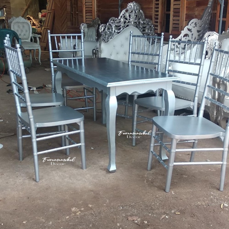 Jual Meja Akad Nikah Plus Kursi Tiffany Meja Akad Set Meja Akad Kayu ...