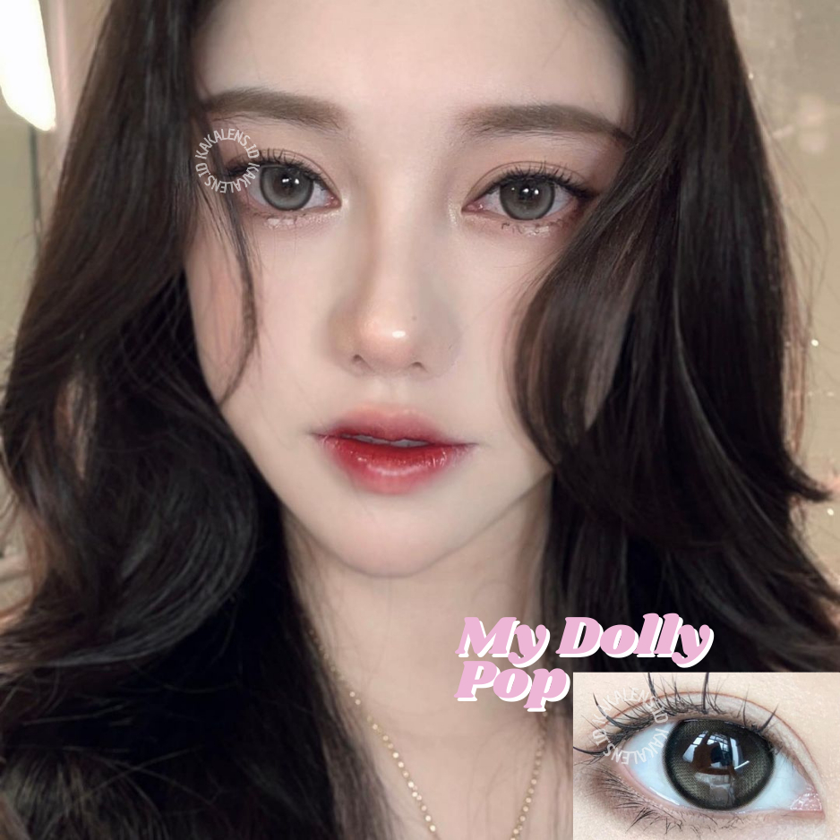 Jual KAKALENS My Dolly Pop Gray Lens / Softlen My Dolly Pop Grey by ...