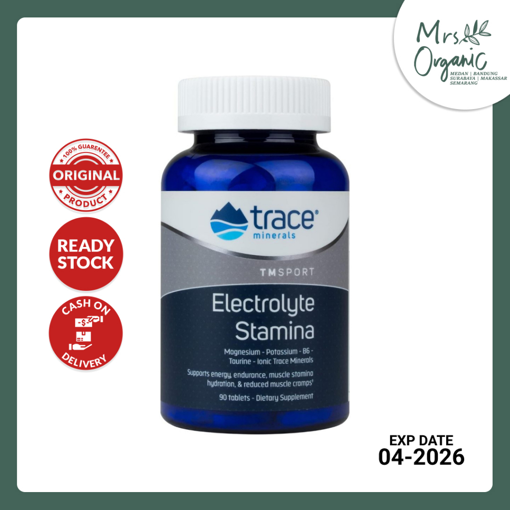 Jual Trace Mineral Electrolyte Stamina Tablets 90 tablet untuk olahraga ...