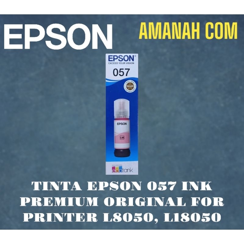 Jual TINTA EPSON INK 057 BLACK / COLOR VARIAN PREMIUM ORIGINAL FOR ...