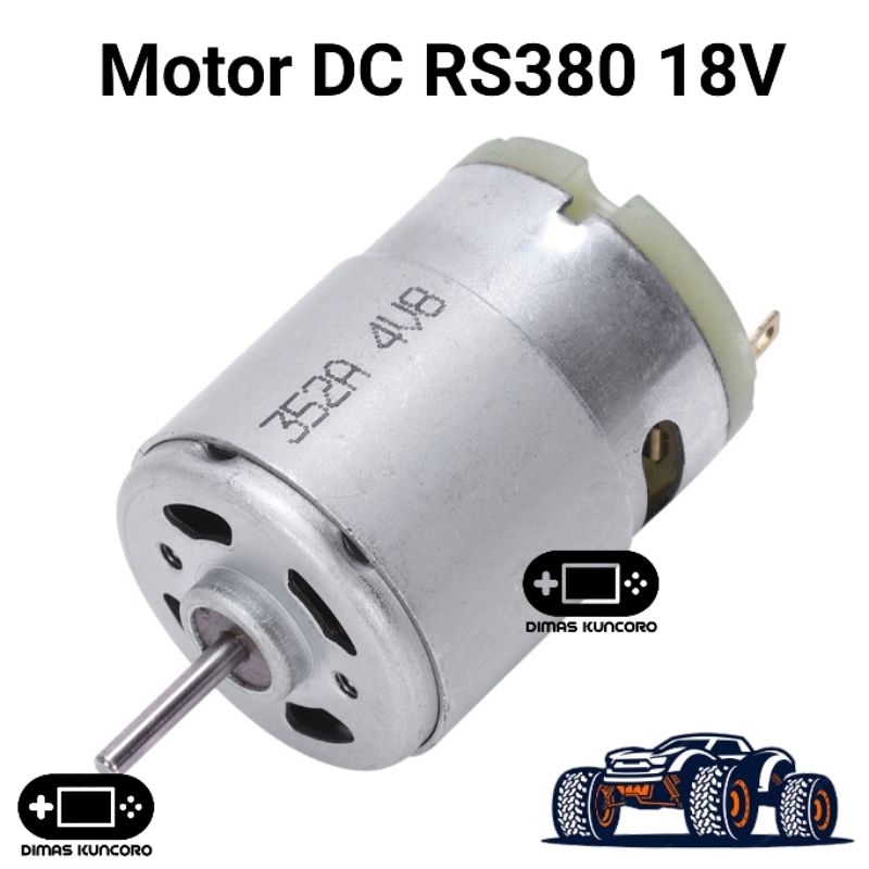 Jual Motor DC RS380 18V 30.000 rpm rs 380 hair dryer rc boat car bor ...