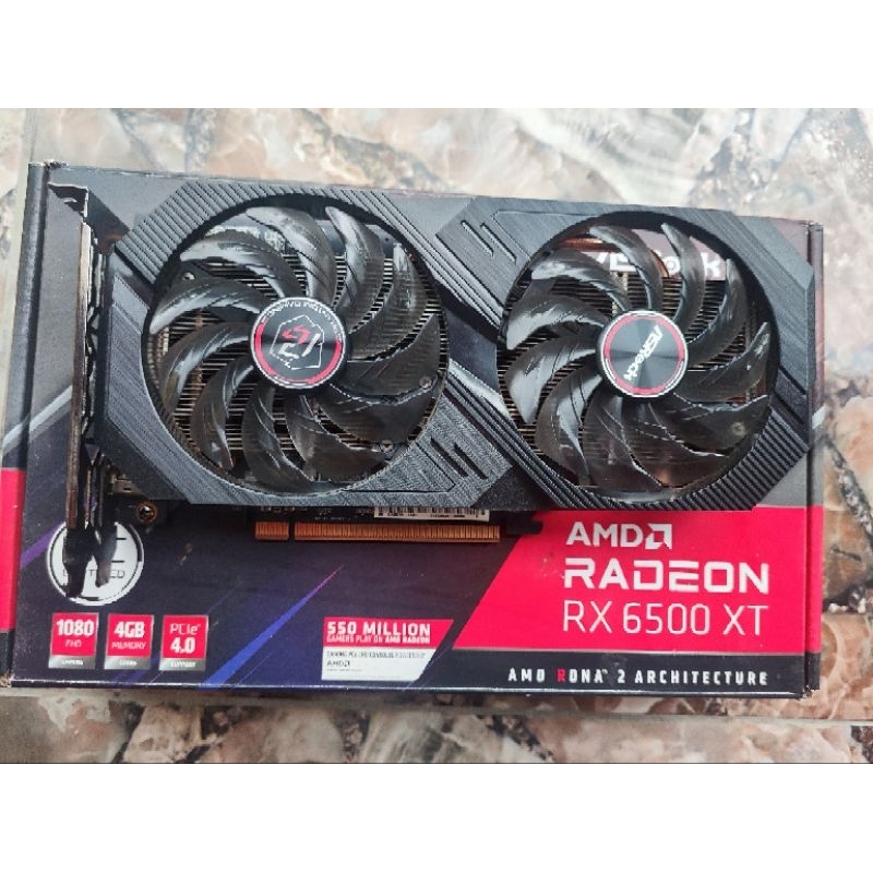 Jual Asrock AMD Radeon RX 6500 XT Phantom Gaming 4GB DDR6 OC | Shopee ...