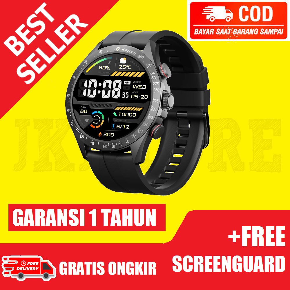 Jual HAYLOU Solar Pro Sport LS18 Smart Watch AMOLED SMART WATCH IP68 ...