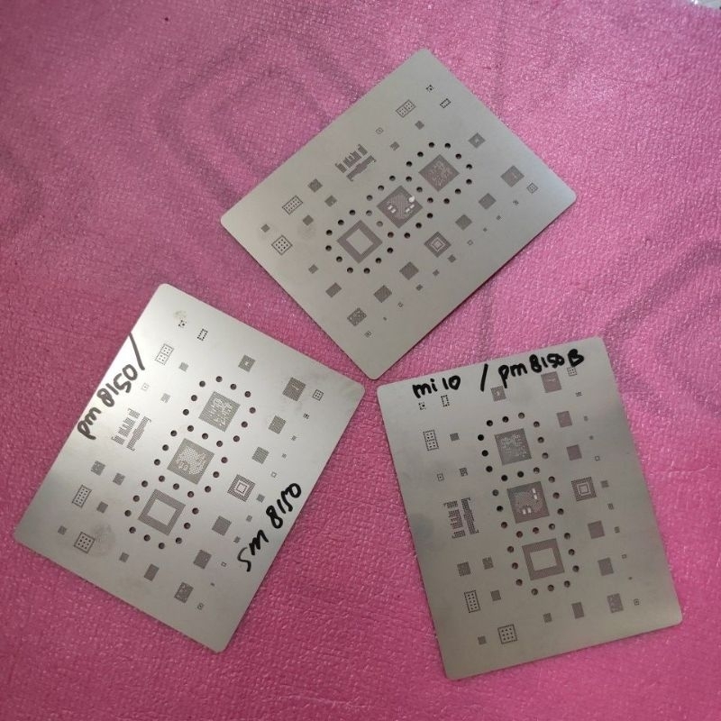 Jual PLAT BGA CETAKAN IC poco X3/ amaoe original/MI:10/Pm 8150/8150B/SM ...