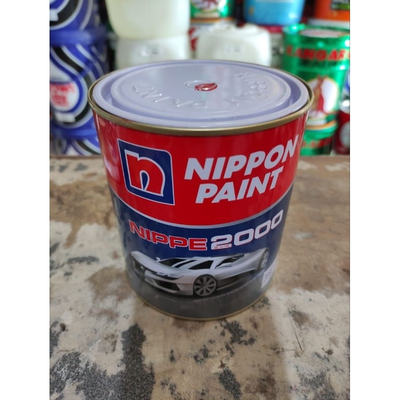 Jual CAT NIPPON PAINT NIPPE 2000 DUCO WARNA MERAH / KHUSUS UNTUK MOBIL BESI KAYU TEMBOK 1KG 1LTR ...
