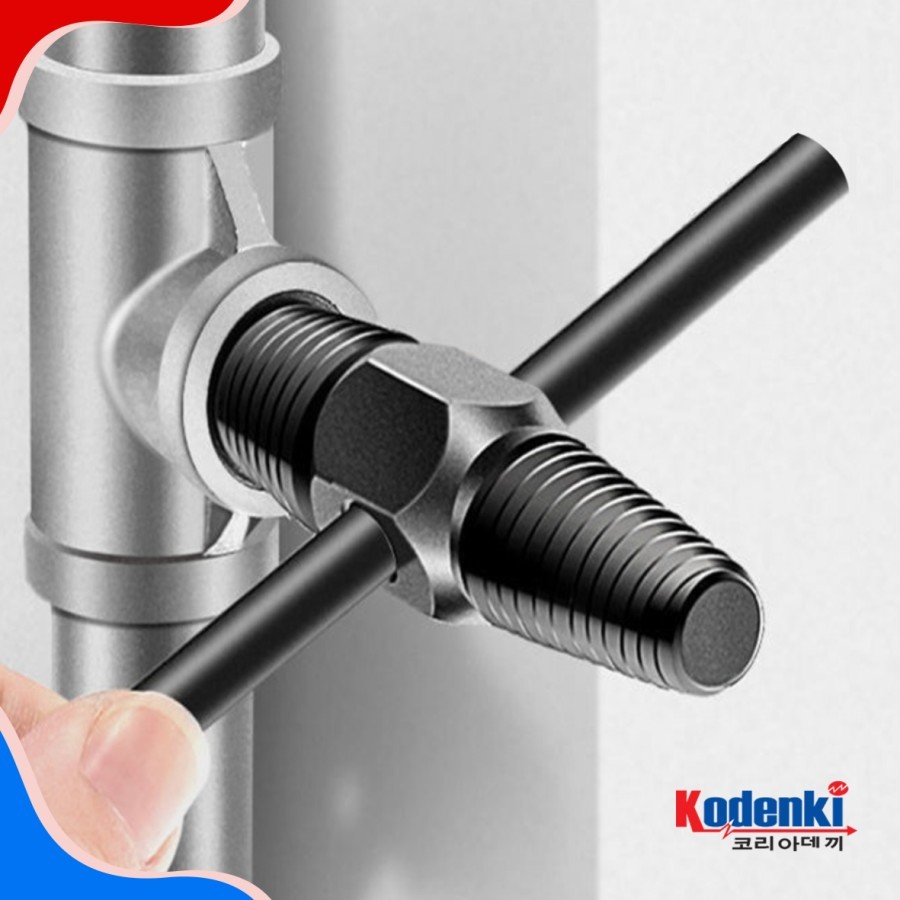 Jual KODENKI Tap Balik Screw Extractor 1/2" 3/4" Tap Baut Patah Screw ...