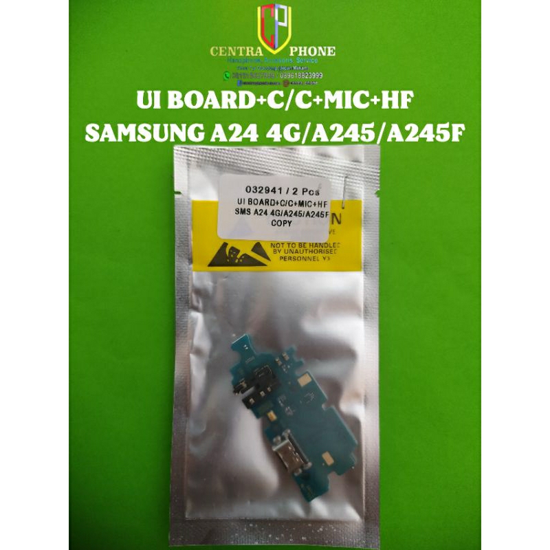 Jual UI BOARD+C/C+MIC+HF SAMSUNG A24 4G/A245/A245F | Shopee Indonesia
