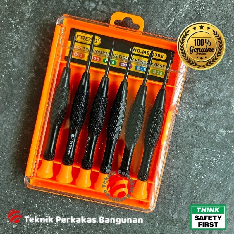 Jual Obeng jam mini/ repair reparasi servis tool/kaca mata/HP mini 6pcs ...