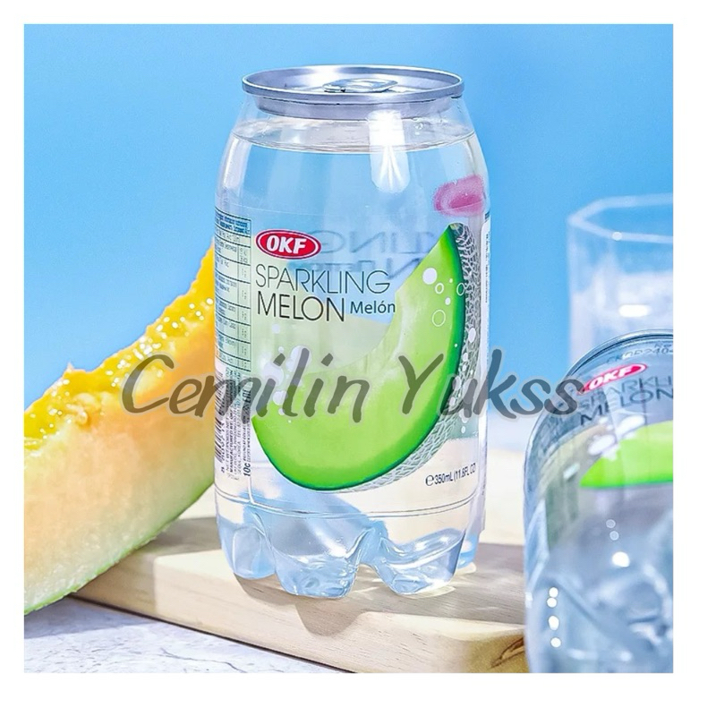 Jual OKF Sparkling Water Can 350ML Sparkling Water Melon Strawbery | Shopee Indonesia
