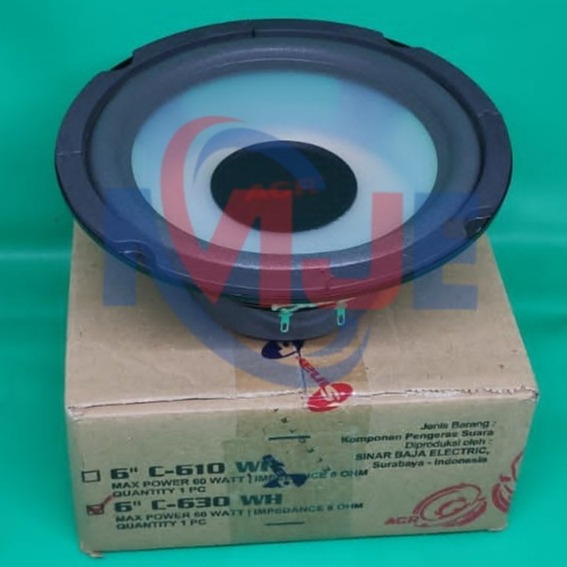 Jual Speaker ACR Woofer 6 ACR 6 inc ACR 630 woofer transparan | Shopee ...