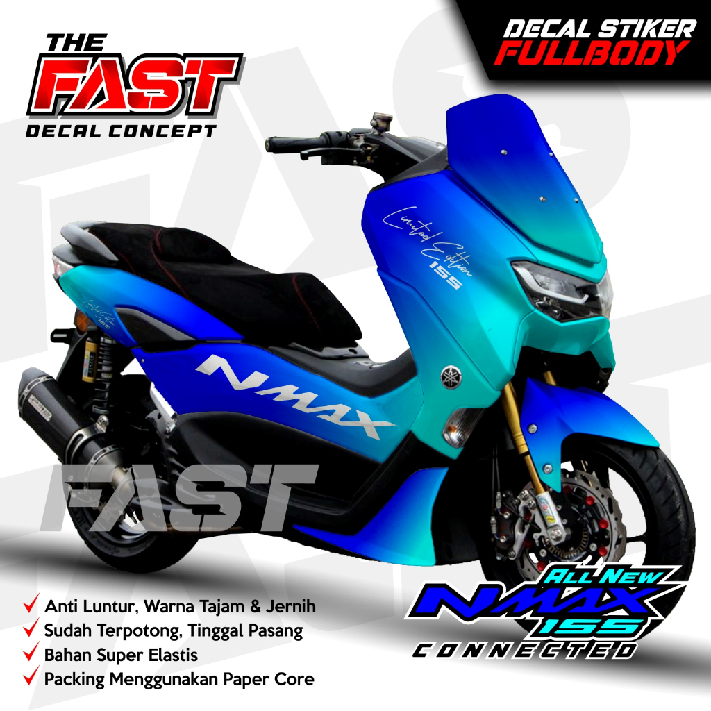 Jual BISA COD Decal Sticker Yamaha Nmax 155 New Fullbody Bunglon Decal ...