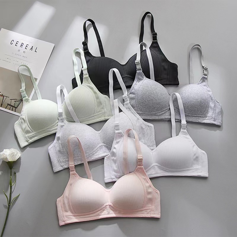 Jual Fairygirl.id BH Bra motif garis lurus Push Up Style Senam Zumba ...