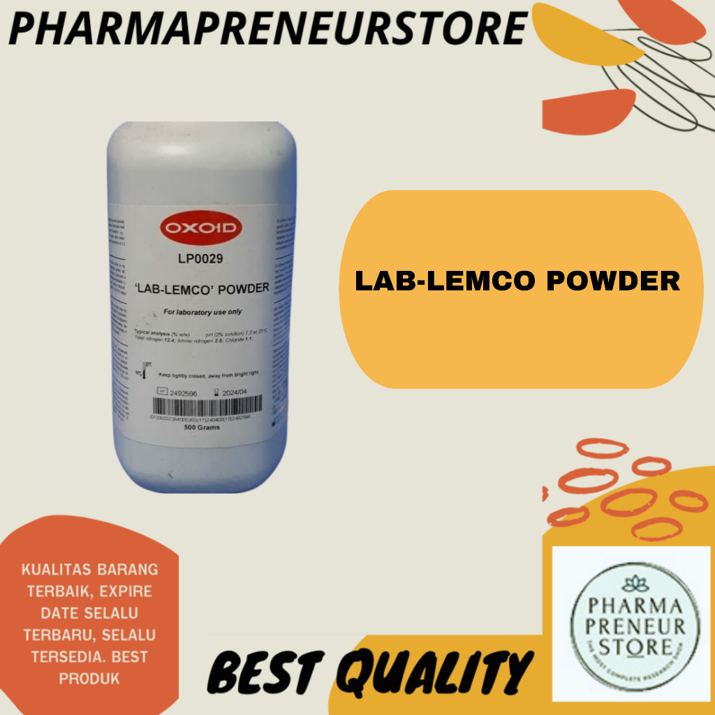 Jual LAB-LEMCO POWDER (BEEF EXTRACT) 10 GRAM KEMASAN ECER OXOID BEST ...