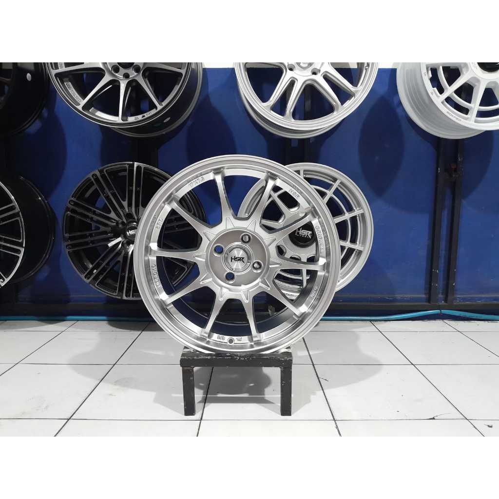 Jual VELG MOBIL HSR BOROKO SRD R17 PCD 4X100 BUAT MOBIL BRIO AGYA AYLA CALYA SIGRA SIRION SWIFT ...