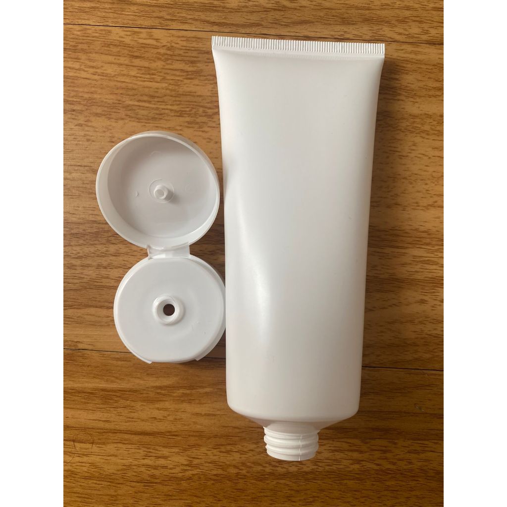 Jual Wadah Kemasan Tube/Botol Plastik White D50 180-200 ml | Shopee ...