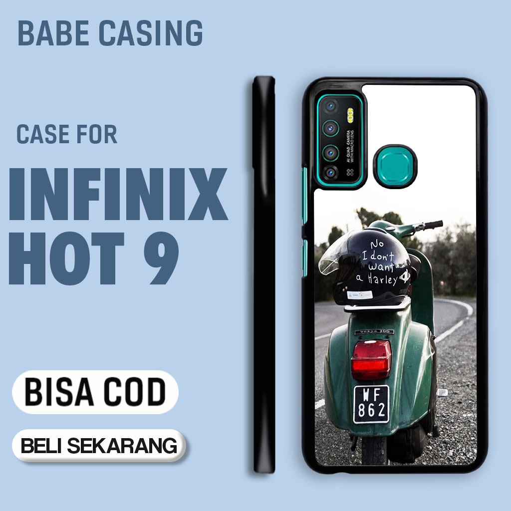 Jual case hp Infinix Hot 9 terbaru aesthetic motor klasik art estetik ...