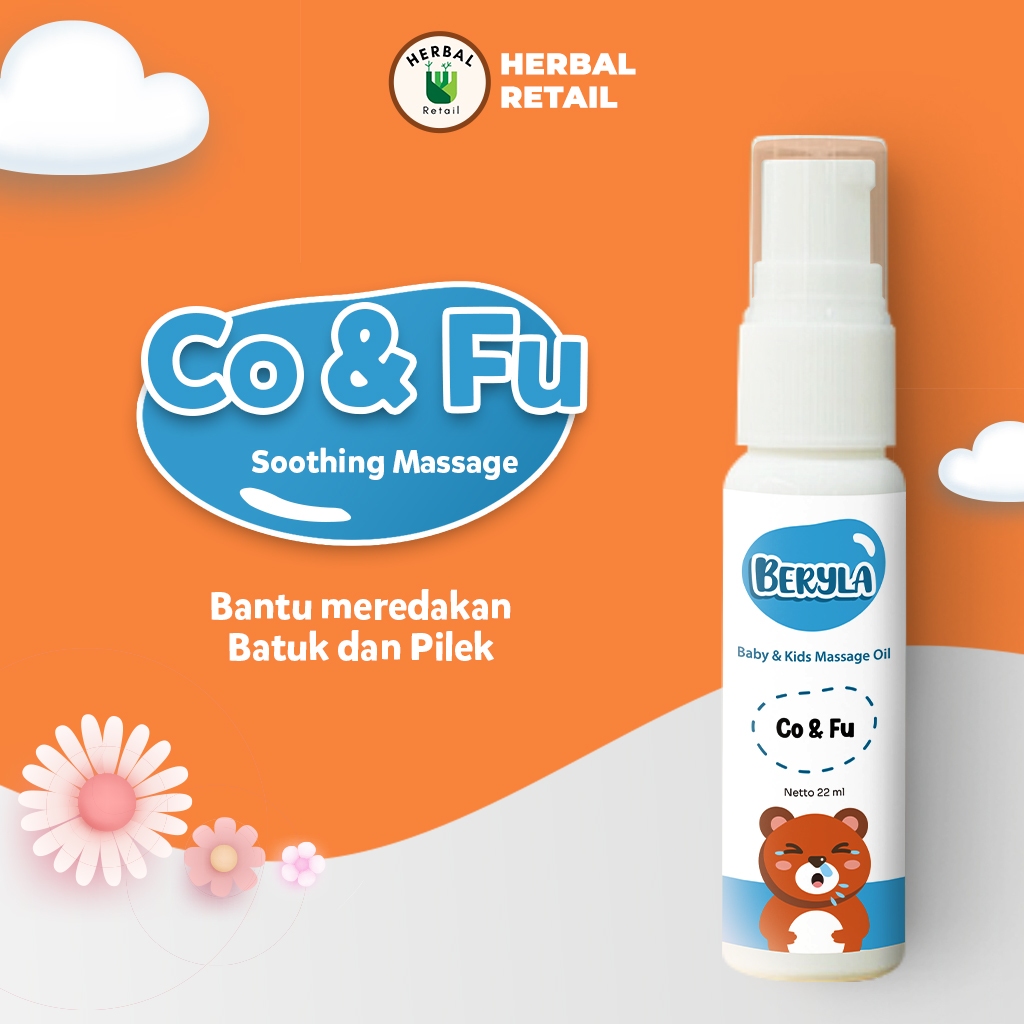 Jual Beryla Baby Co & Fu Essential Oil Soothing Massage Minyak Bayi ...