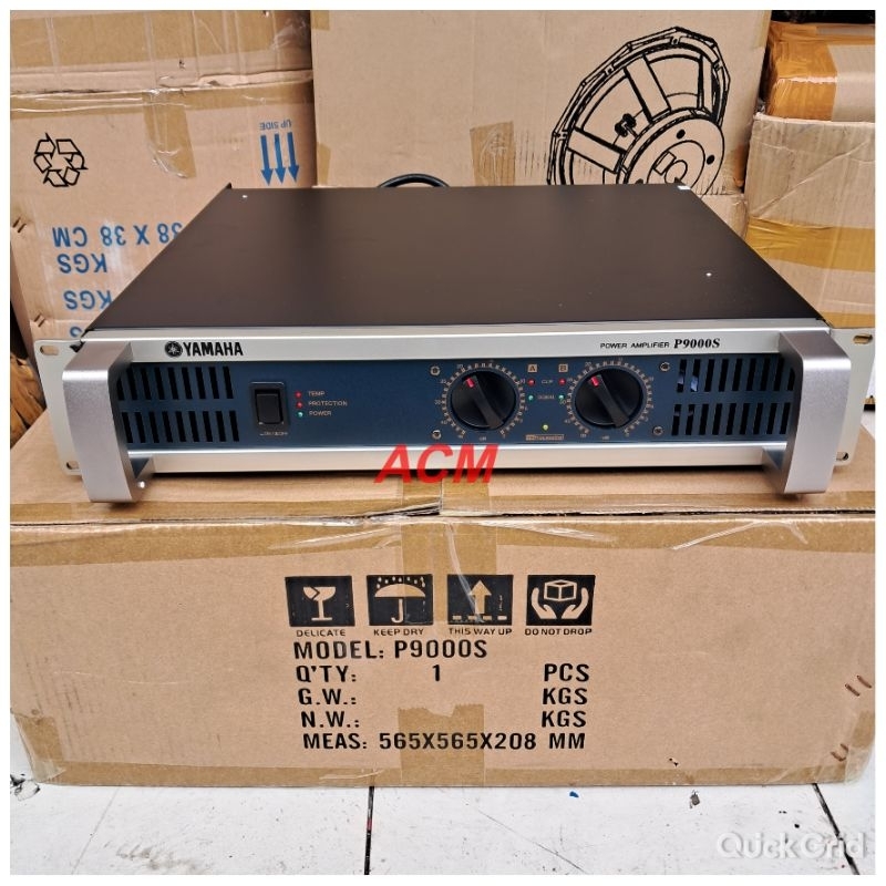 Jual POWER AMPLI YAMAHA P9000S DUAL CHANNEL STEREO P 9000 S | Shopee ...