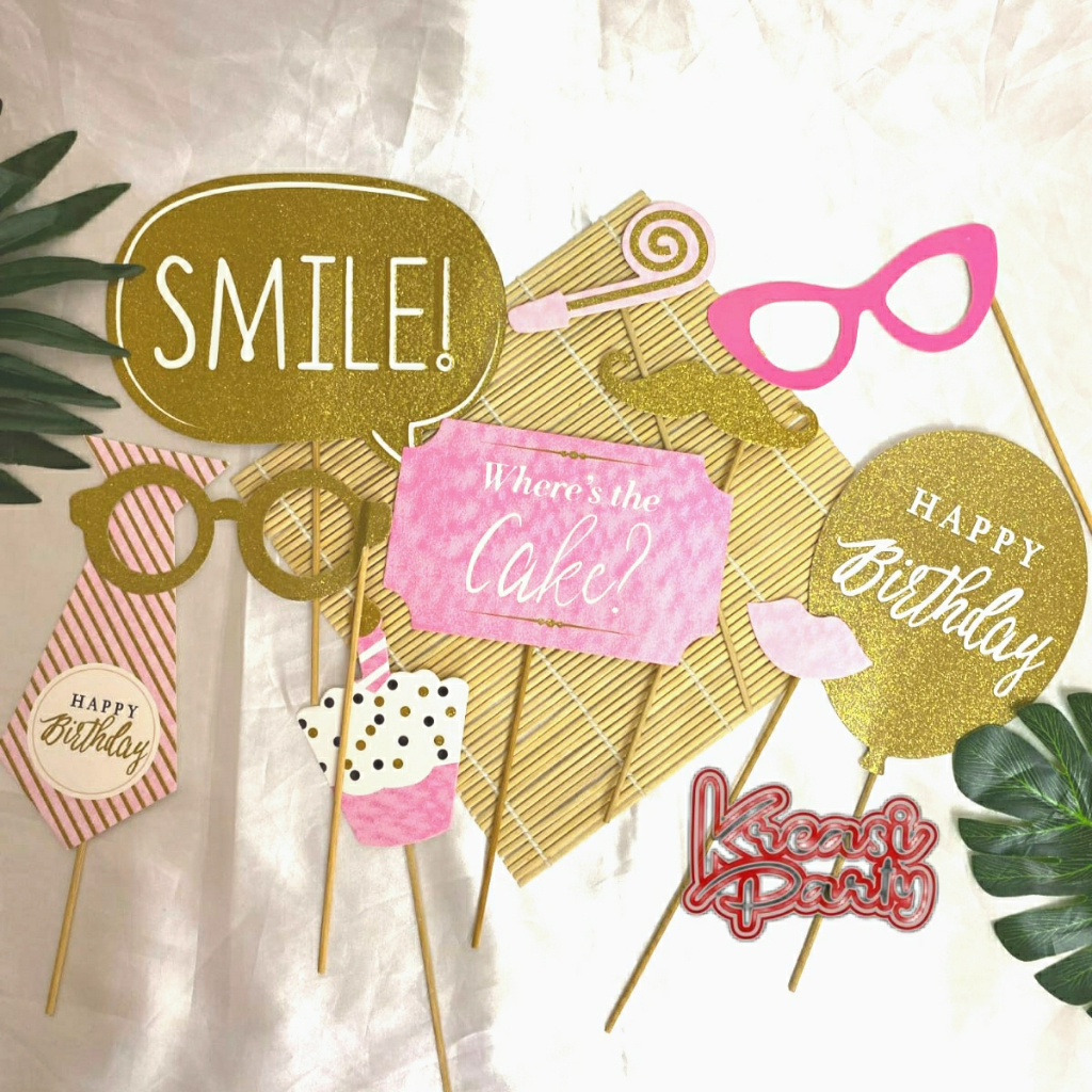Jual Photobooth HBD #2 - Fun Props - Acc Photobooth - Properti ...
