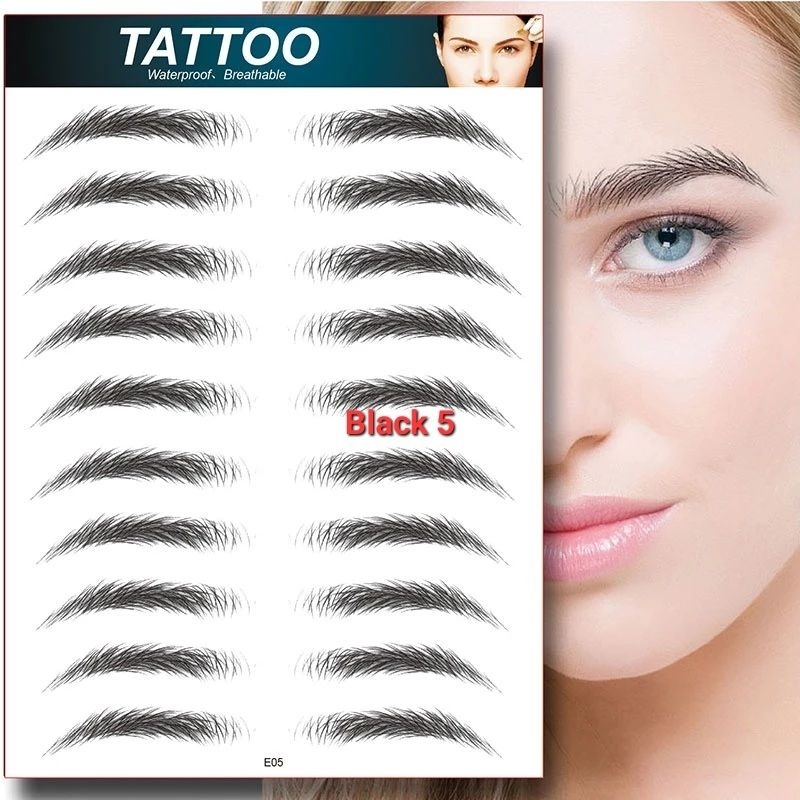 Jual Stiker Tato Alis isi 1 lembar 10 pasang | Shopee Indonesia