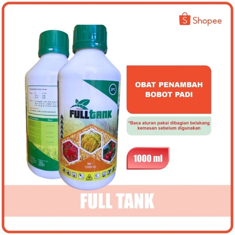 Jual PENAMBAH BOBOT PADI FULLTANK BOOSTER PUPUK CAIRAN 1LITER | Shopee Indonesia