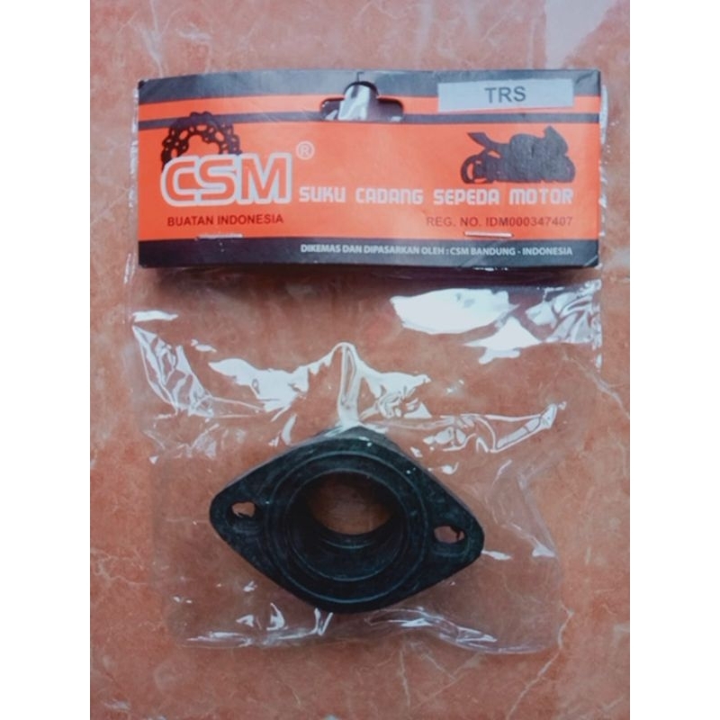 Jual Karet Manipul Suzuki TRS/GP100 Manifold Manipol Intake Intek Insulator Karburator Karbu ...