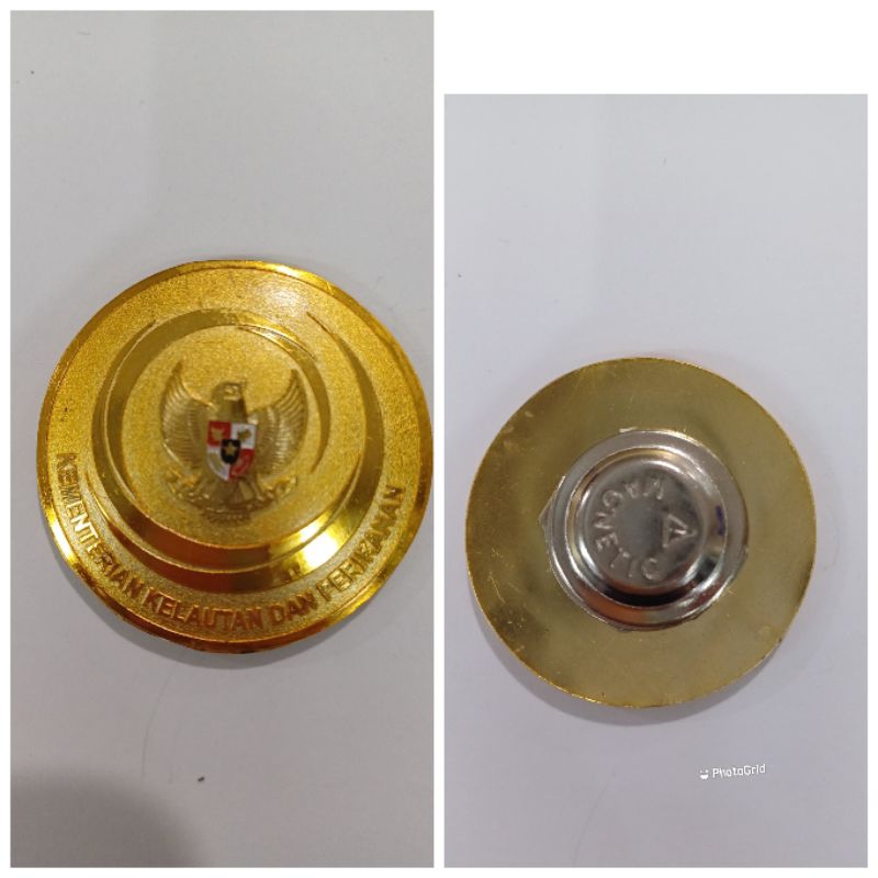 Jual Pin bros kementrian kelautan dan perikanan | Shopee Indonesia