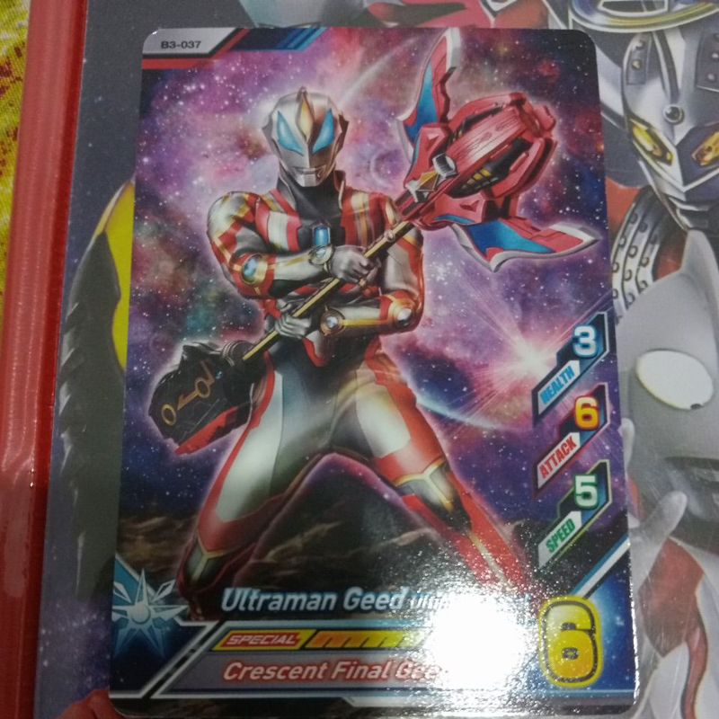 Jual kartu Ultraman Fusion fight VER RB 3 Ultraman geed | Shopee Indonesia