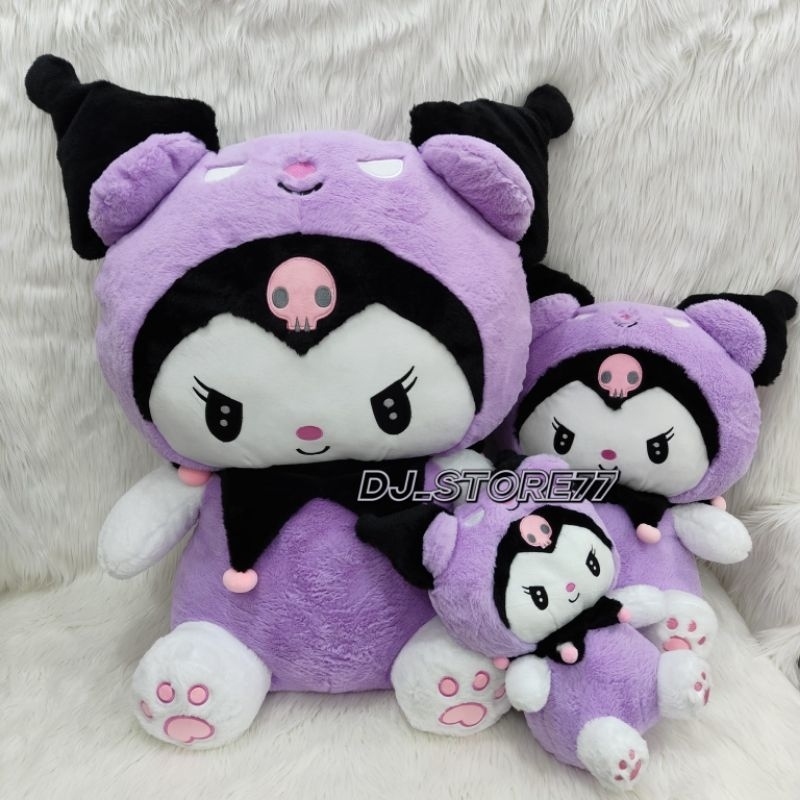 Jual Boneka Viral Kuromi Giant,Kuromi Jumbo,Kuromi Medium Boneka Cute ...